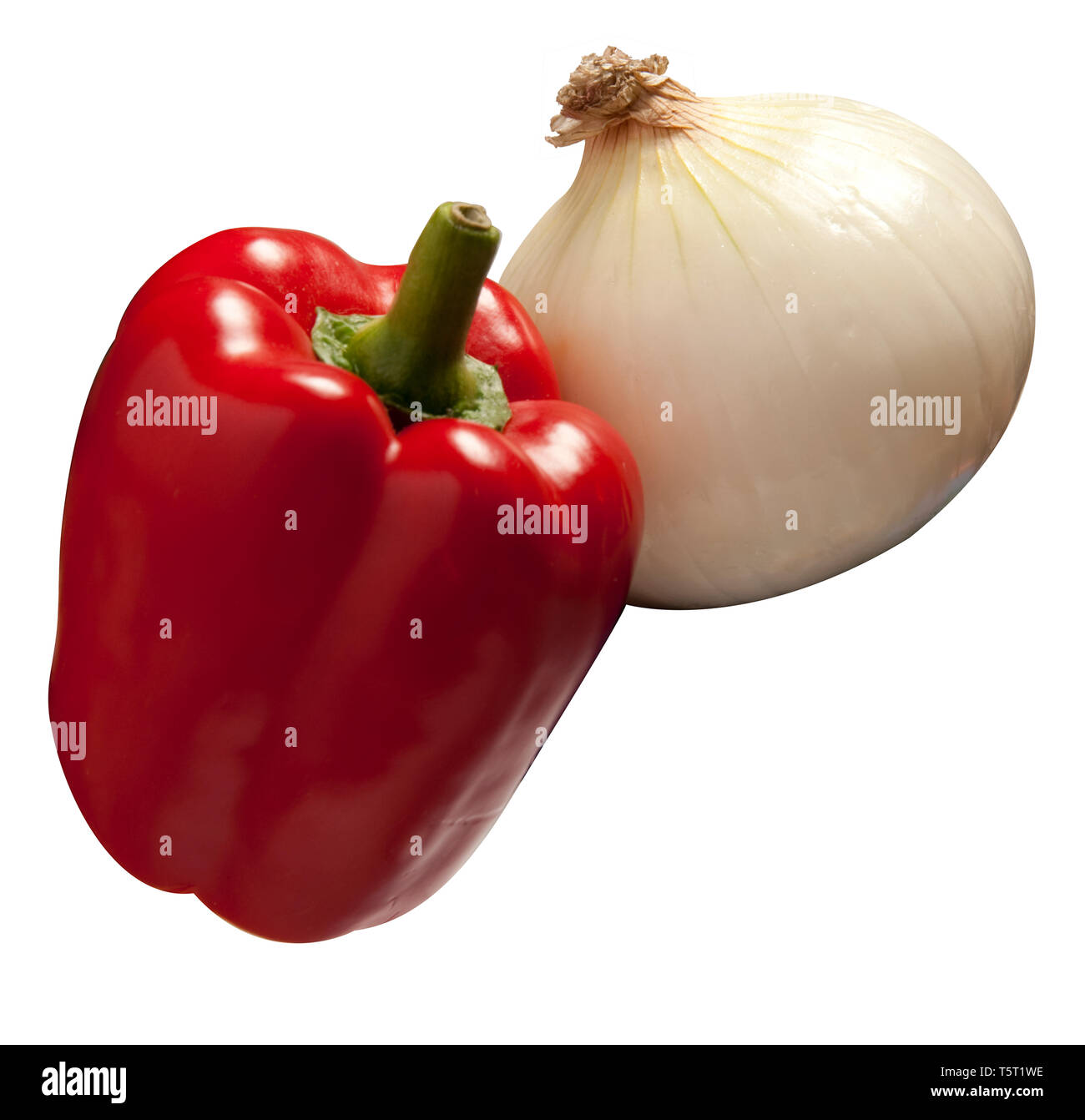 Fresh red onion kitchen Cut Out Stock Images & Pictures - Alamy