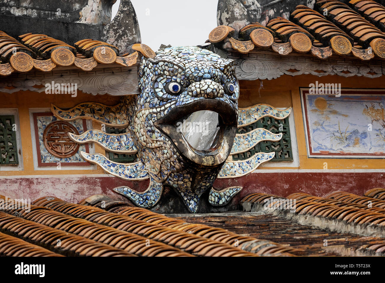 Forbidden Purple City And Citadel Hue Stock Photo - Alamy