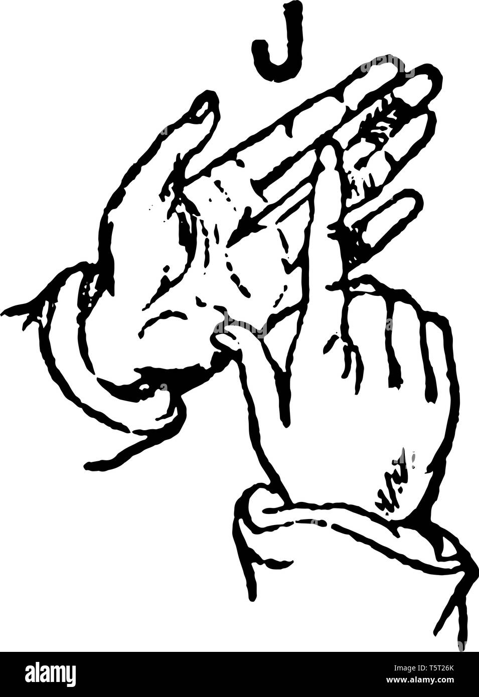 Hand signals Black and White Stock Photos & Images - Alamy