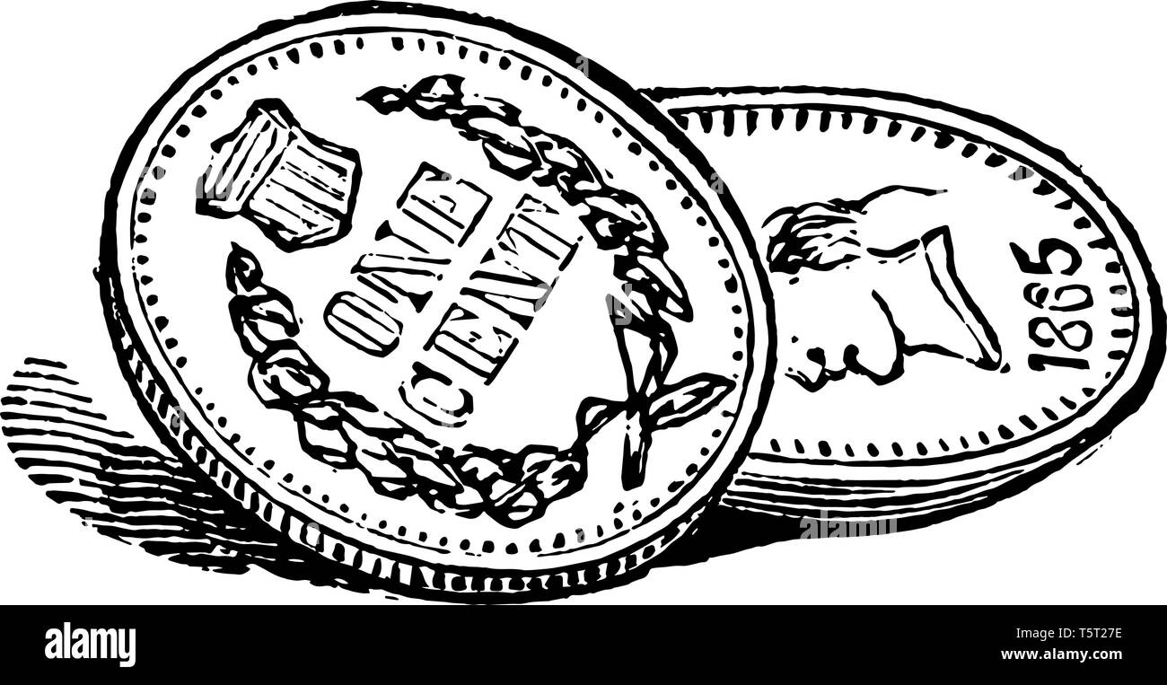 There are one dollar; it is showing both parts of Pennies. Head and ...