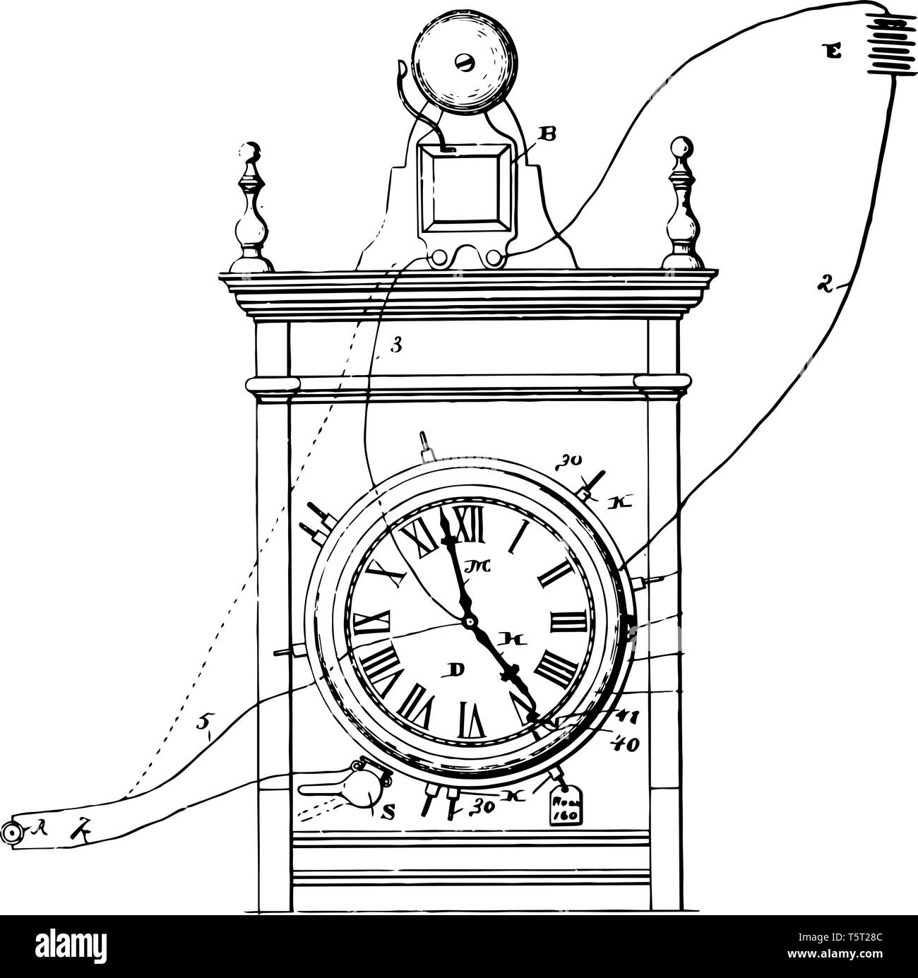 Electric Energy Clock is a clock that is powered by electricity instead ...