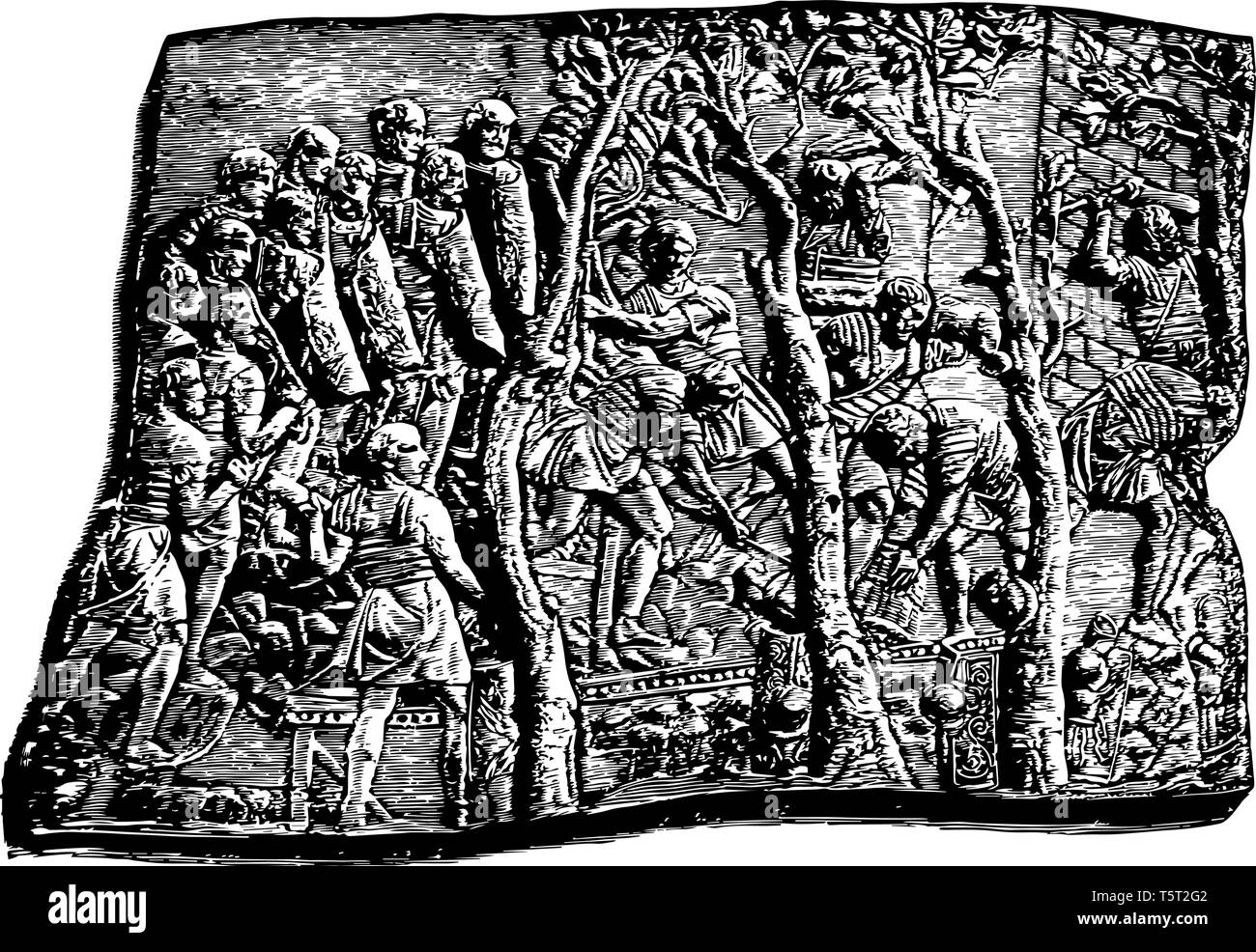 Vintage camp image Stock Vector Images - Alamy