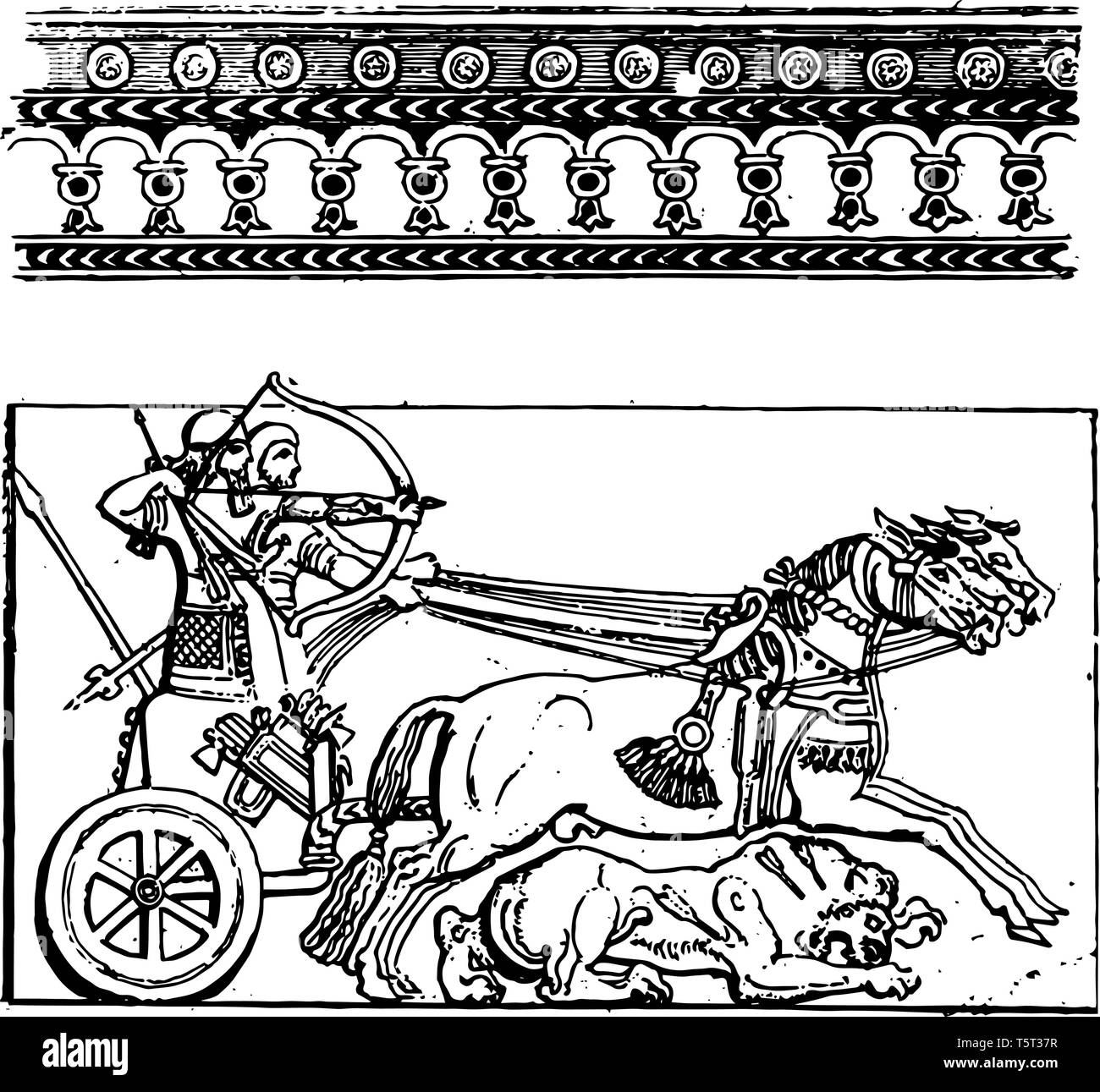 Assyrian warrior Stock Vector Images - Alamy