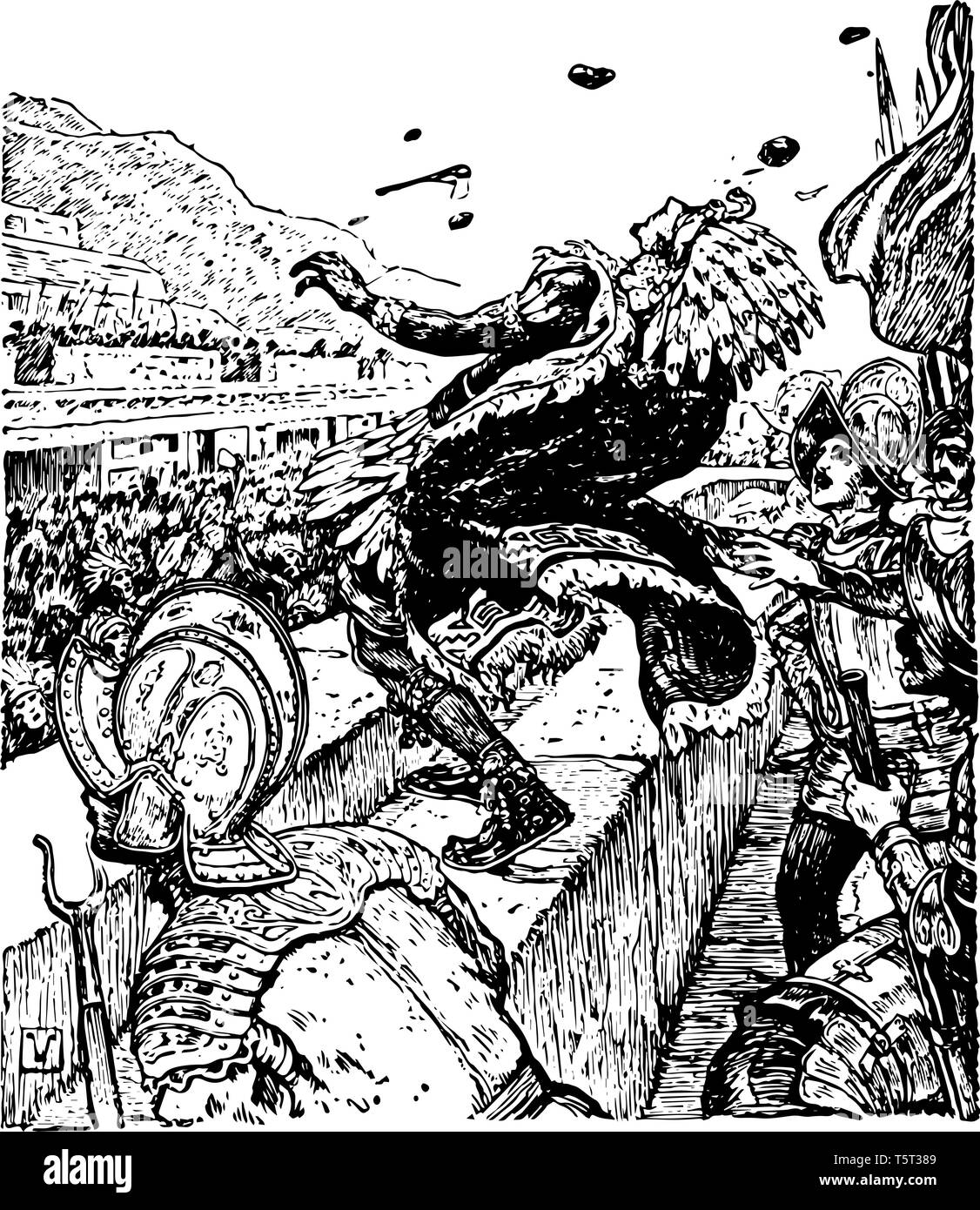 He died on 19 june 1520 and mourned by Spanish vintage line drawing ...