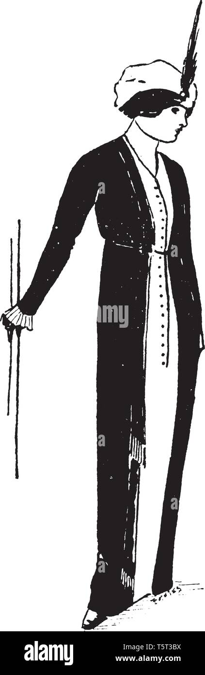 Dress vertical Stock Vector Images - Alamy