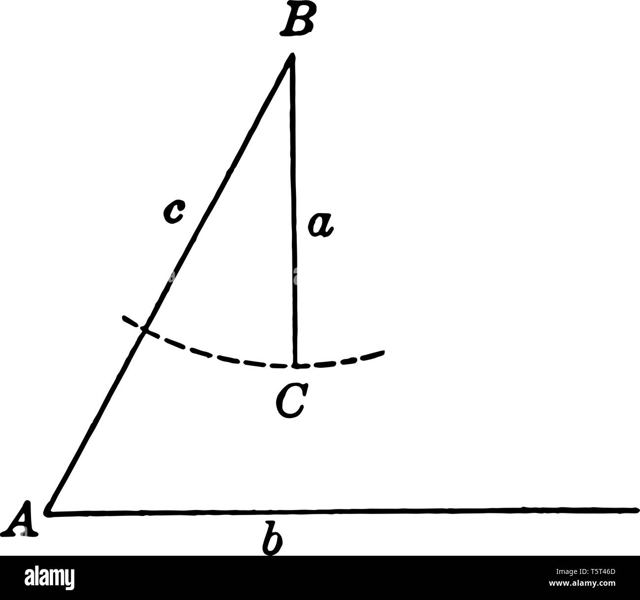 Law triangle Black and White Stock Photos & Images - Alamy