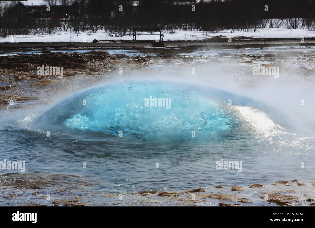 Cold water geyser hi-res stock photography and images - Alamy