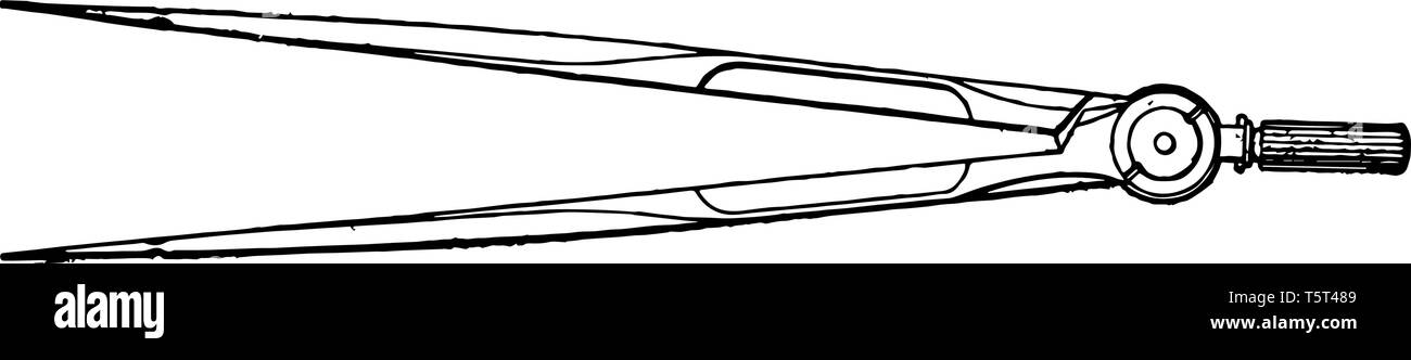 In this image that shows the image of the compass, vintage line drawing ...