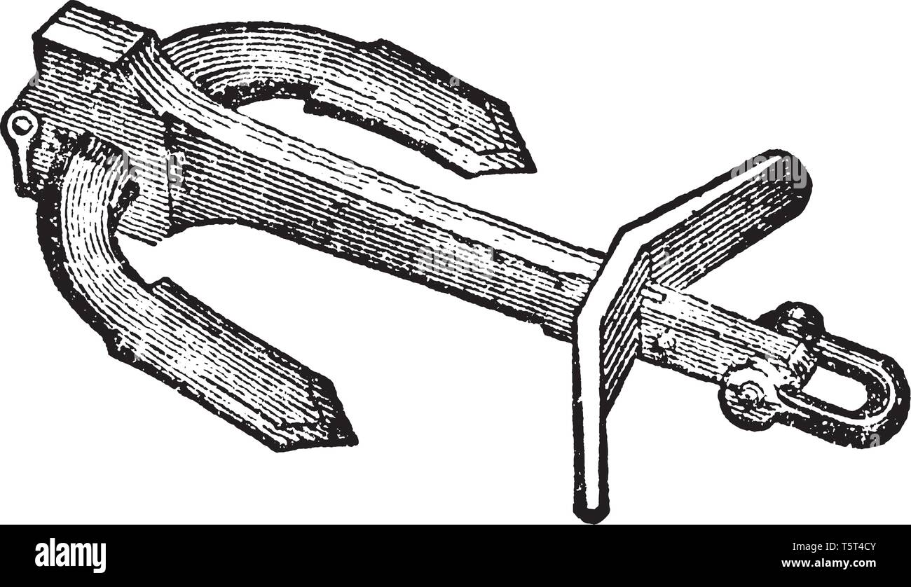 Martin Anchor is represented in the position in which it lies on the ...