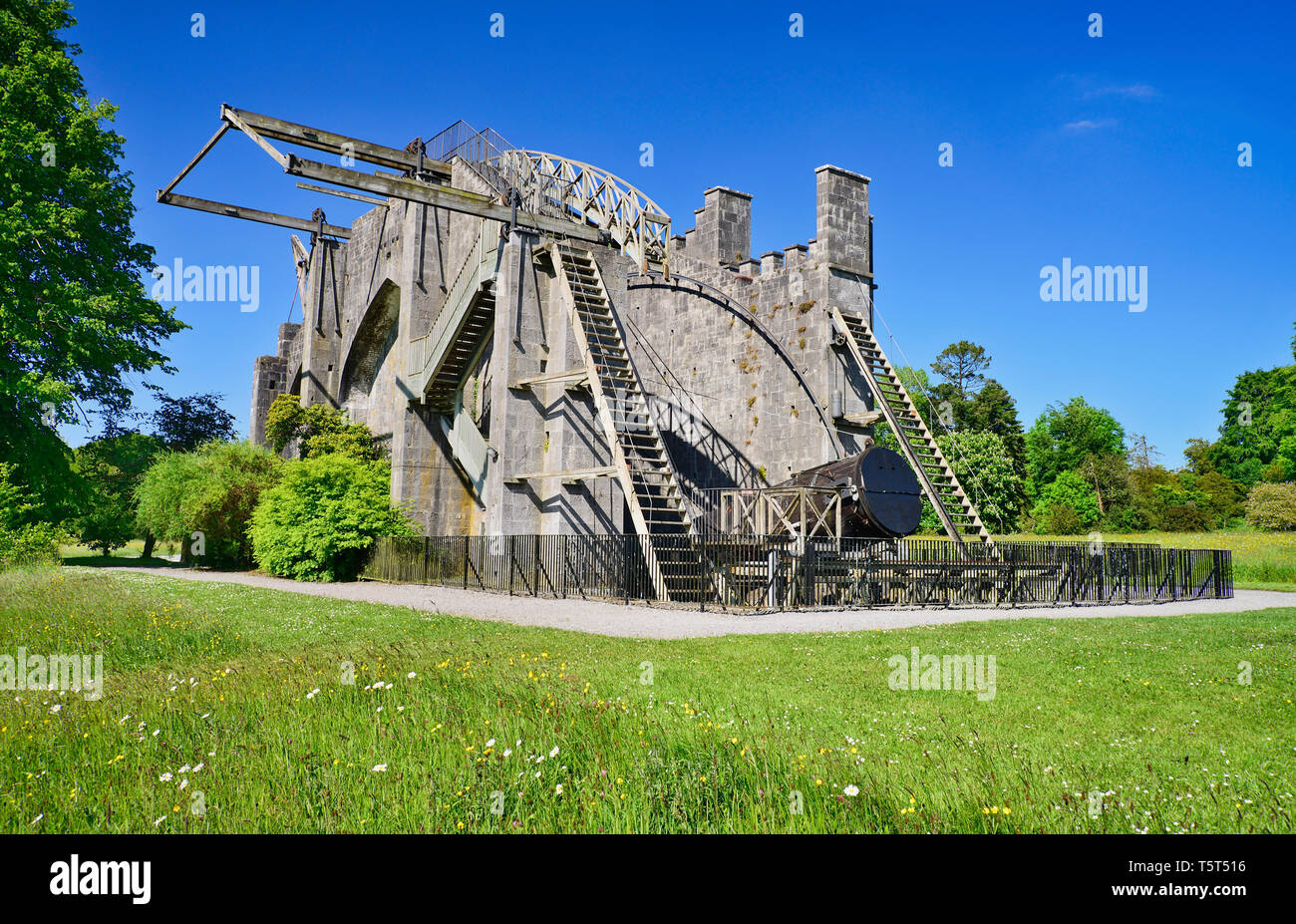 Ireland, County Offaly, Birr Castle current home of the 7th Earl of ...