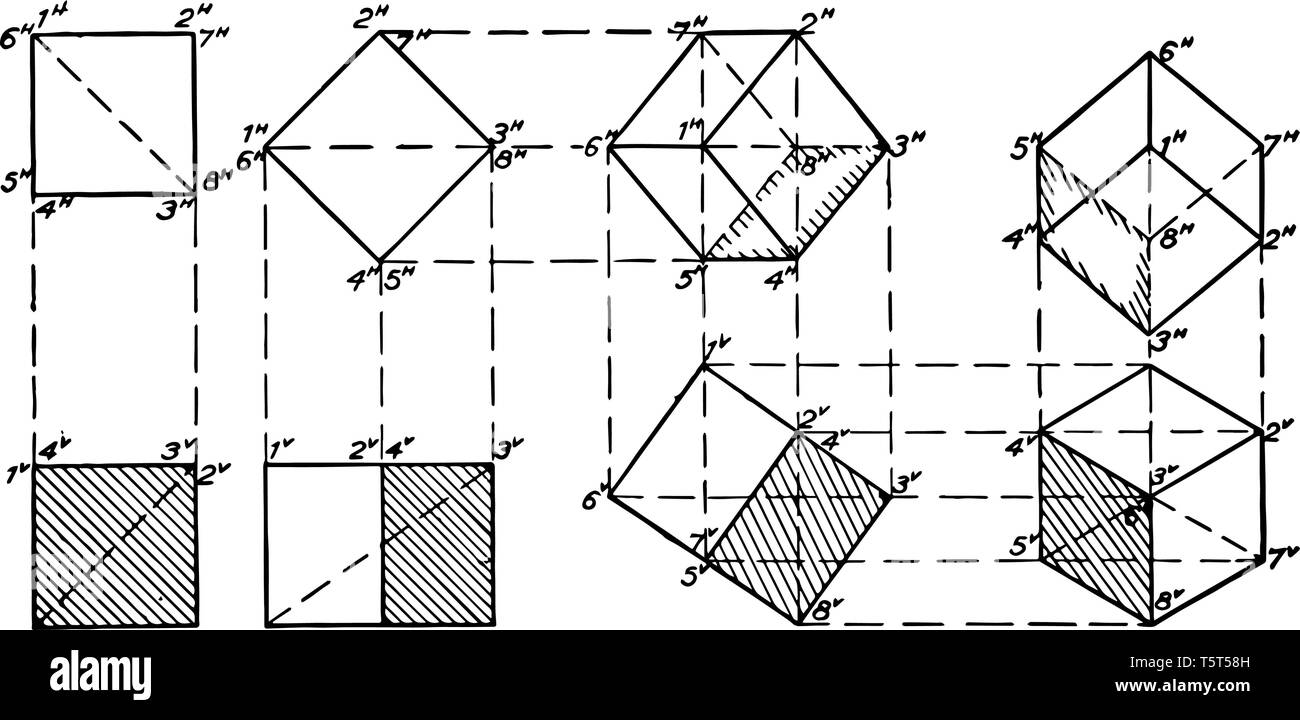 Views Of Solids Using Cubes