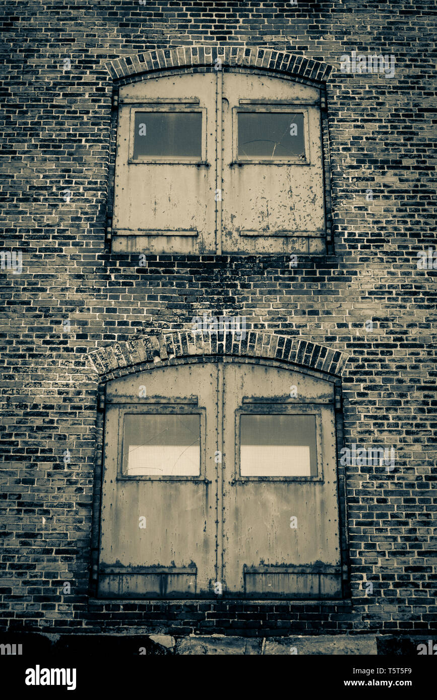 Old brick warehouse on Langelinie Promenade, Copenhagen, Denmark Stock ...