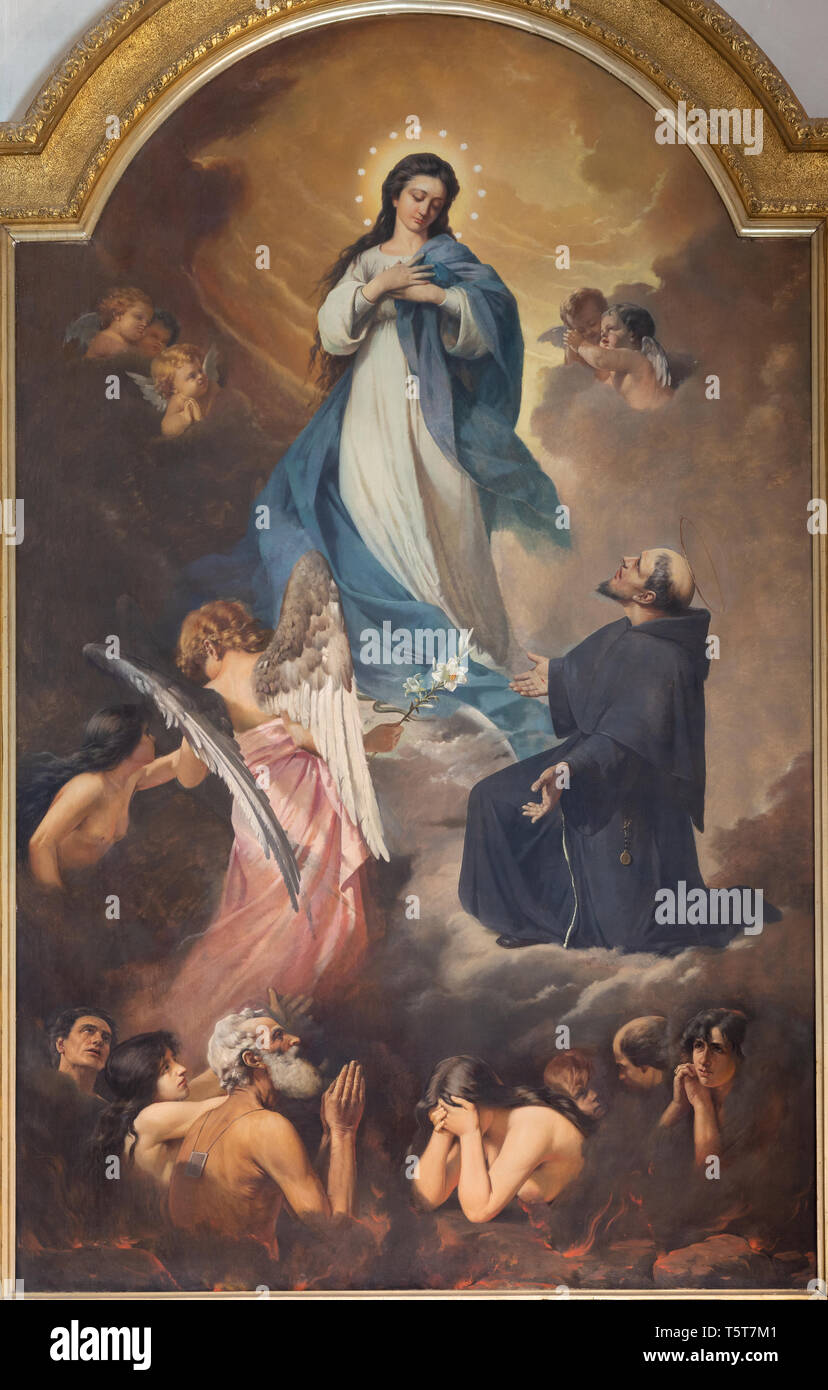 Holy souls in purgatory hi-res stock photography and images - Alamy