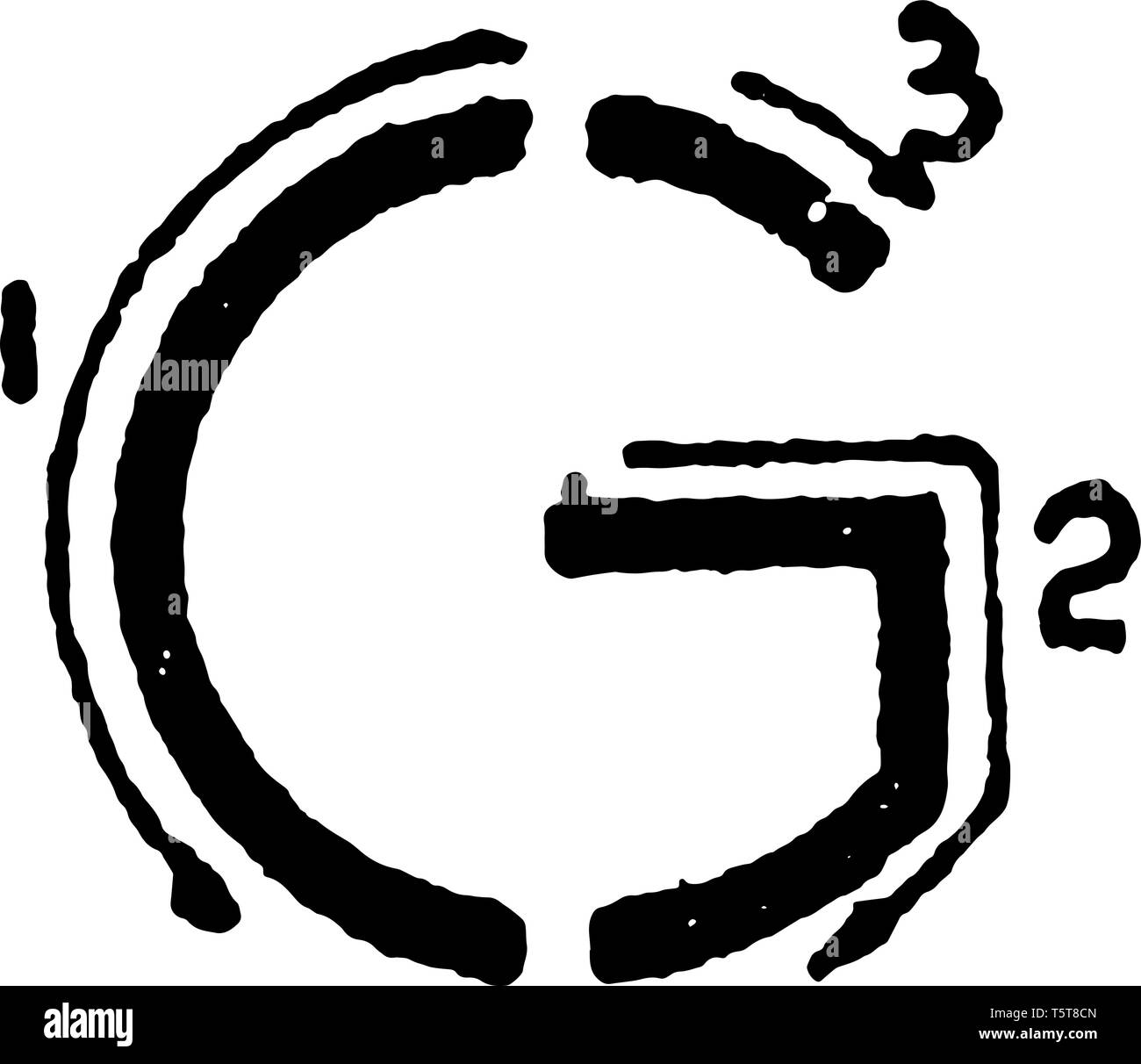 This is a picture of stroke technique for writing letter G in ...