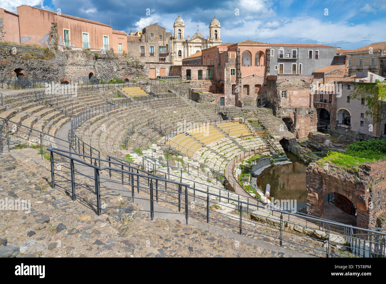 Amphitheater catania hi-res stock photography and images - Alamy