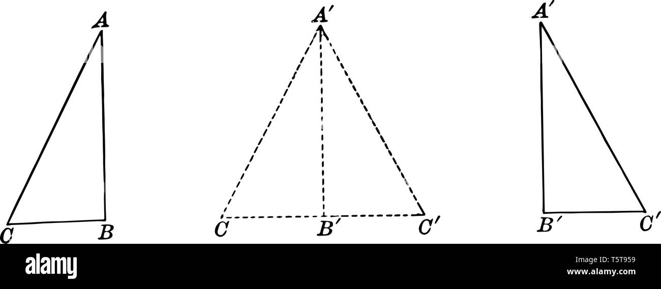 Equal triangles hi-res stock photography and images - Alamy
