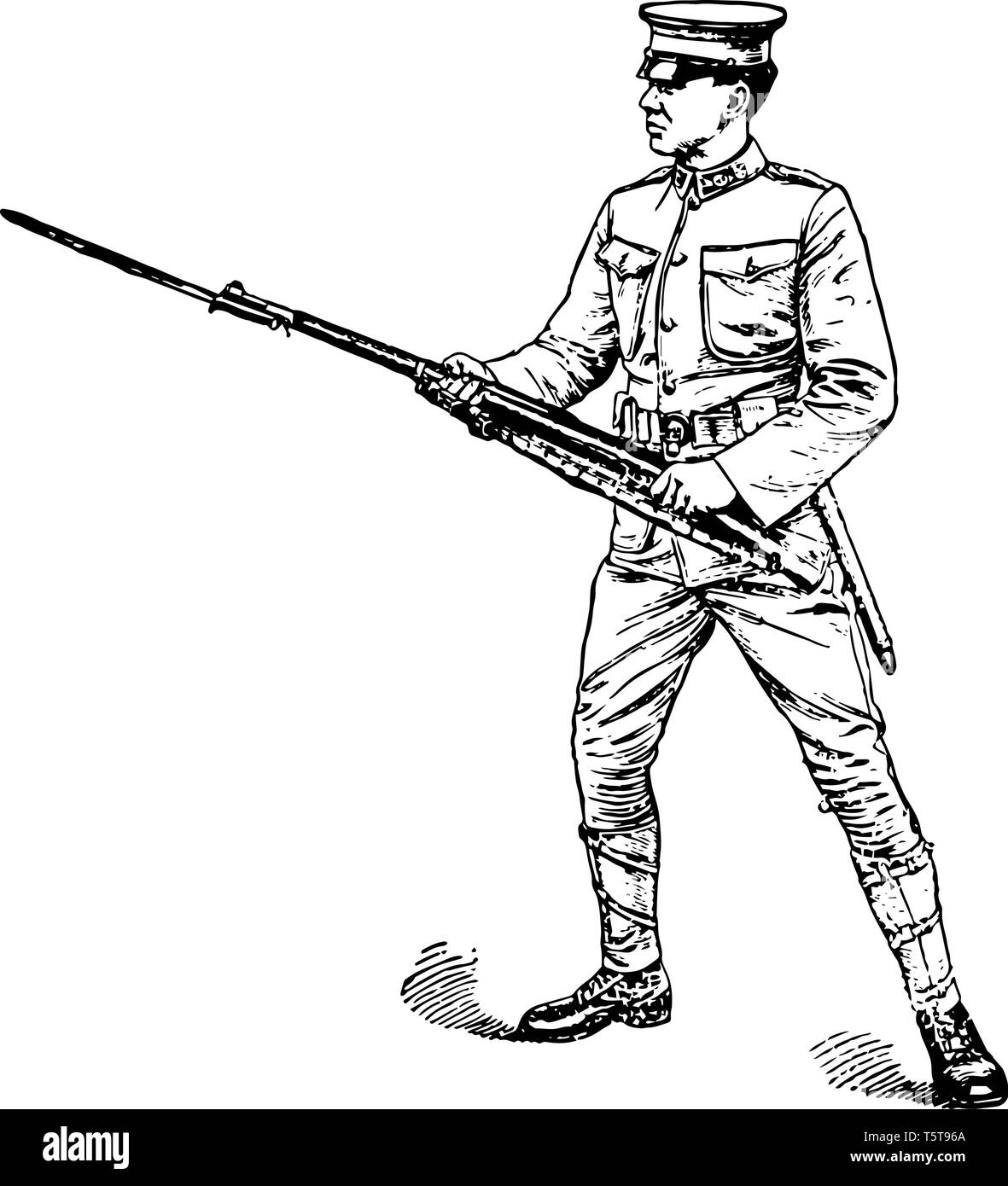 Left Handed Rifle where the men may be permitted to wield the rifle ...