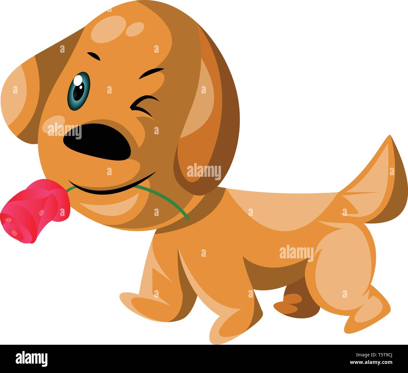 Dog rose vector vectors hi-res stock photography and images - Alamy