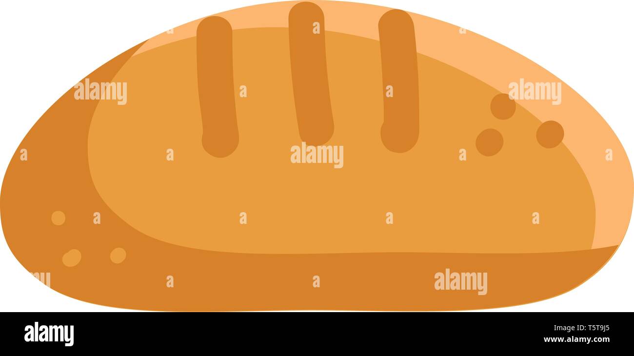 Simple loaf bread illustration hi-res stock photography and images - Alamy