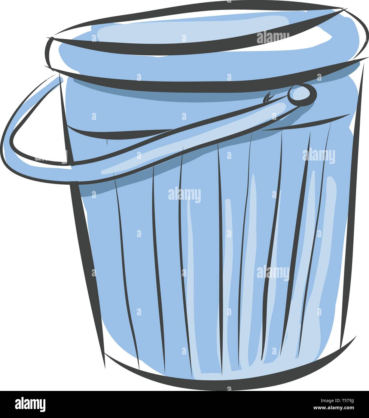 Can blue light on Stock Vector Images - Alamy