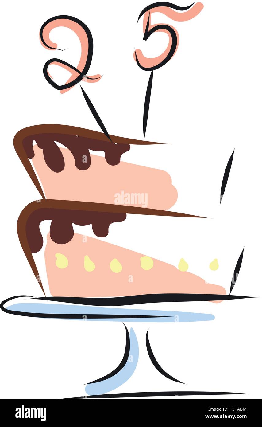 Number twenty candle Stock Vector Images - Alamy