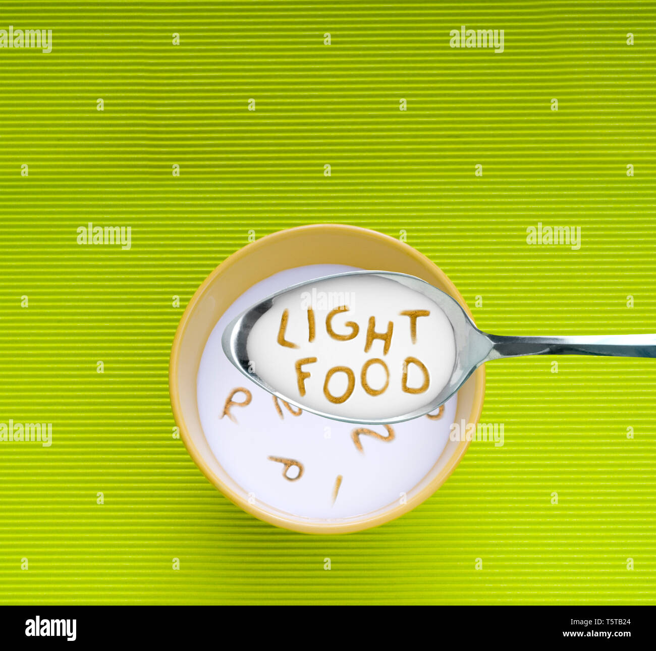 Eat light hi-res stock photography and images - Alamy