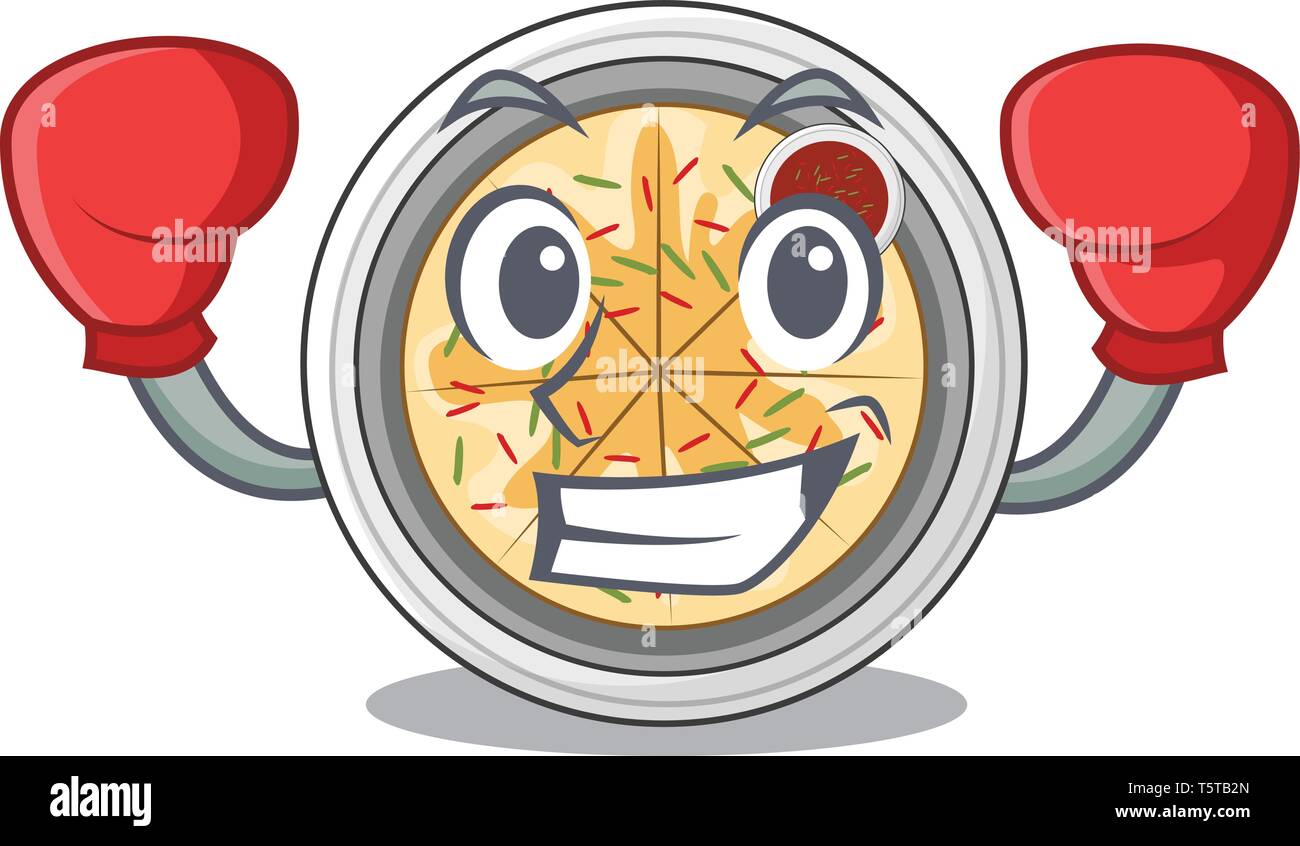 Boxing buchimgae is served in cartoon bowl Stock Vector Image & Art - Alamy
