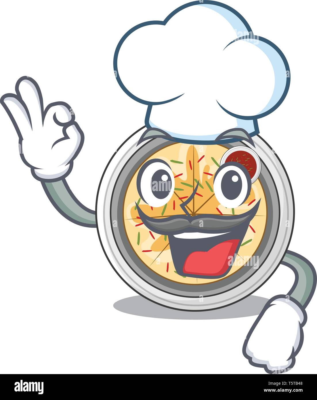 Plate smile in kitchen Cut Out Stock Images & Pictures - Alamy