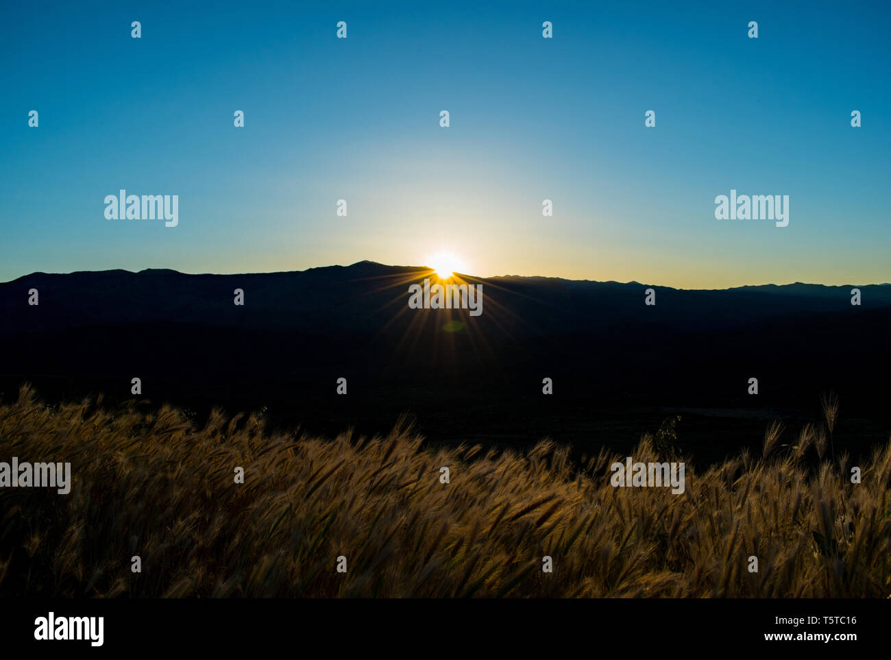 Final moments of sunset. Shot at Sunset Point, Arizona Stock Photo - Alamy