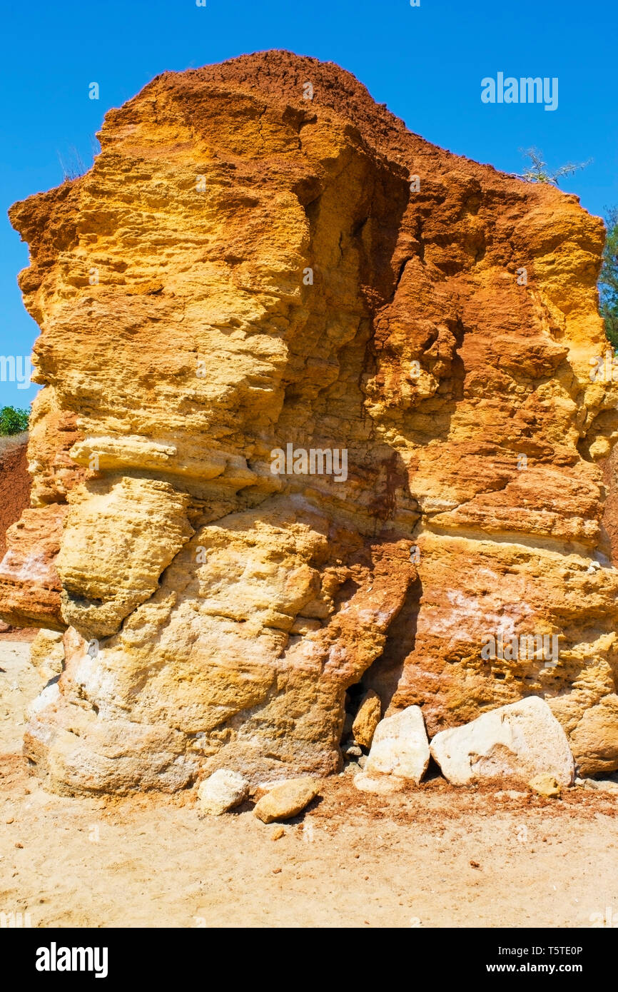 Mountain of clay Stock Photo - Alamy