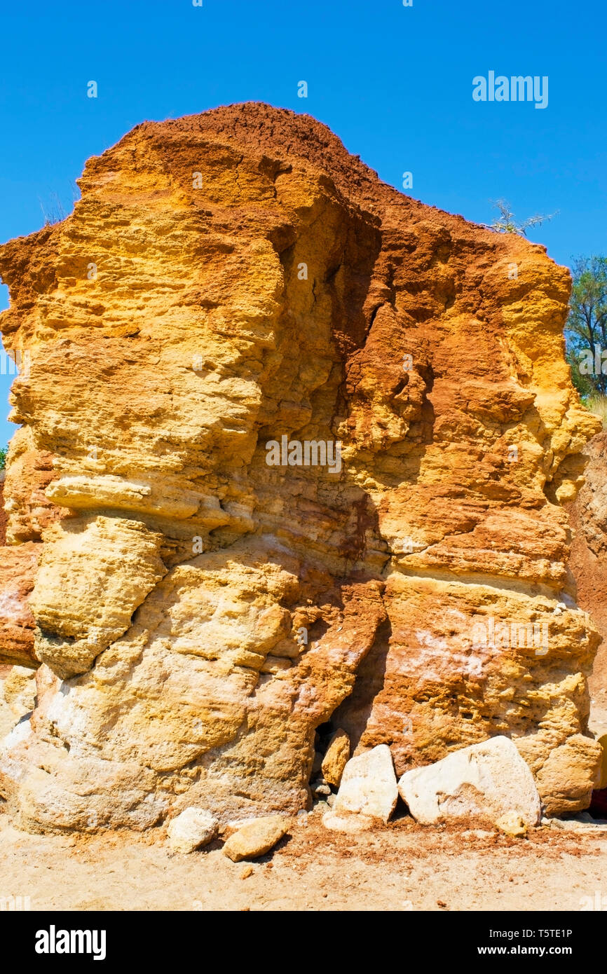 Mountain of clay Stock Photo - Alamy