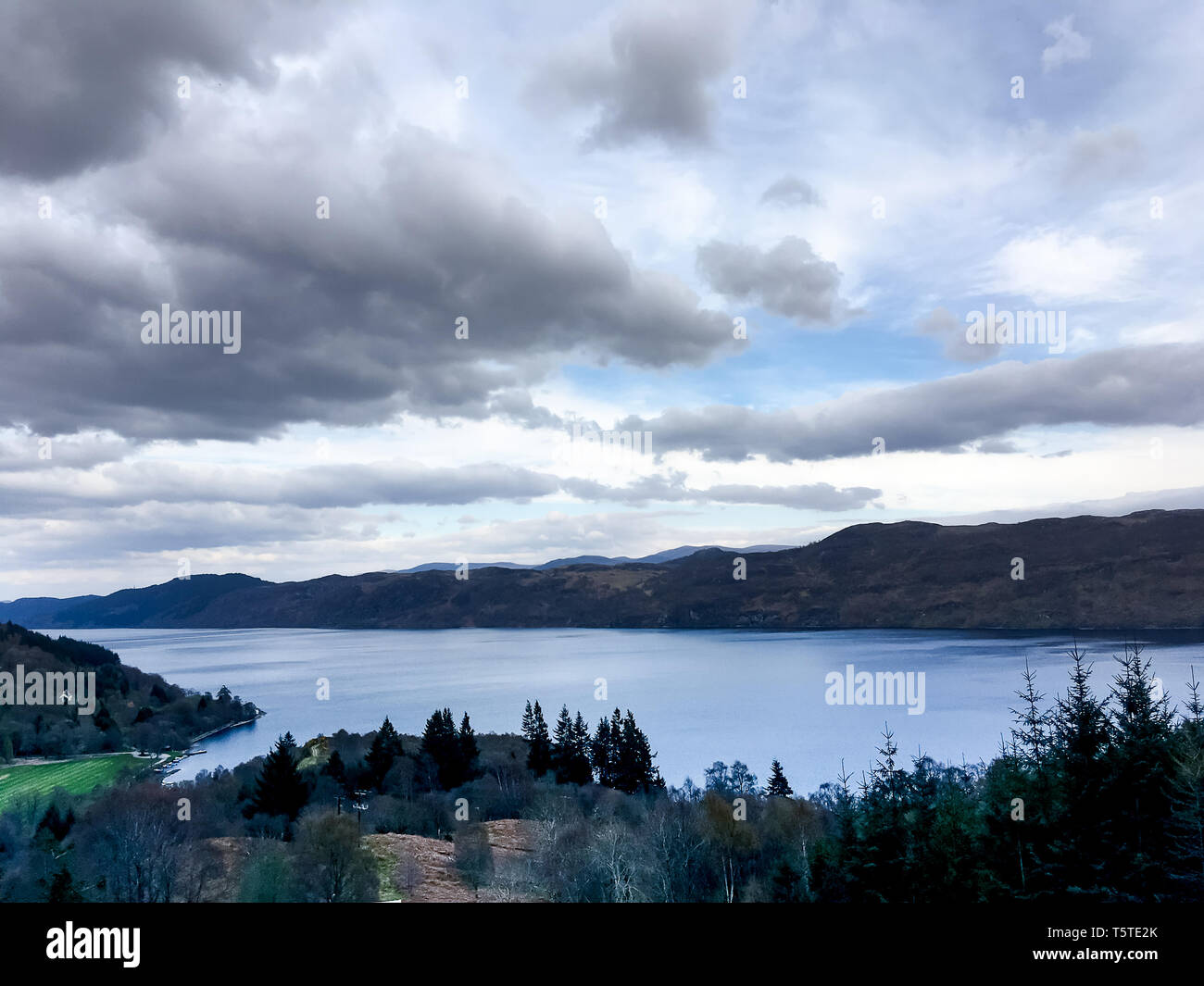 View of Loch Ness Stock Photo - Alamy