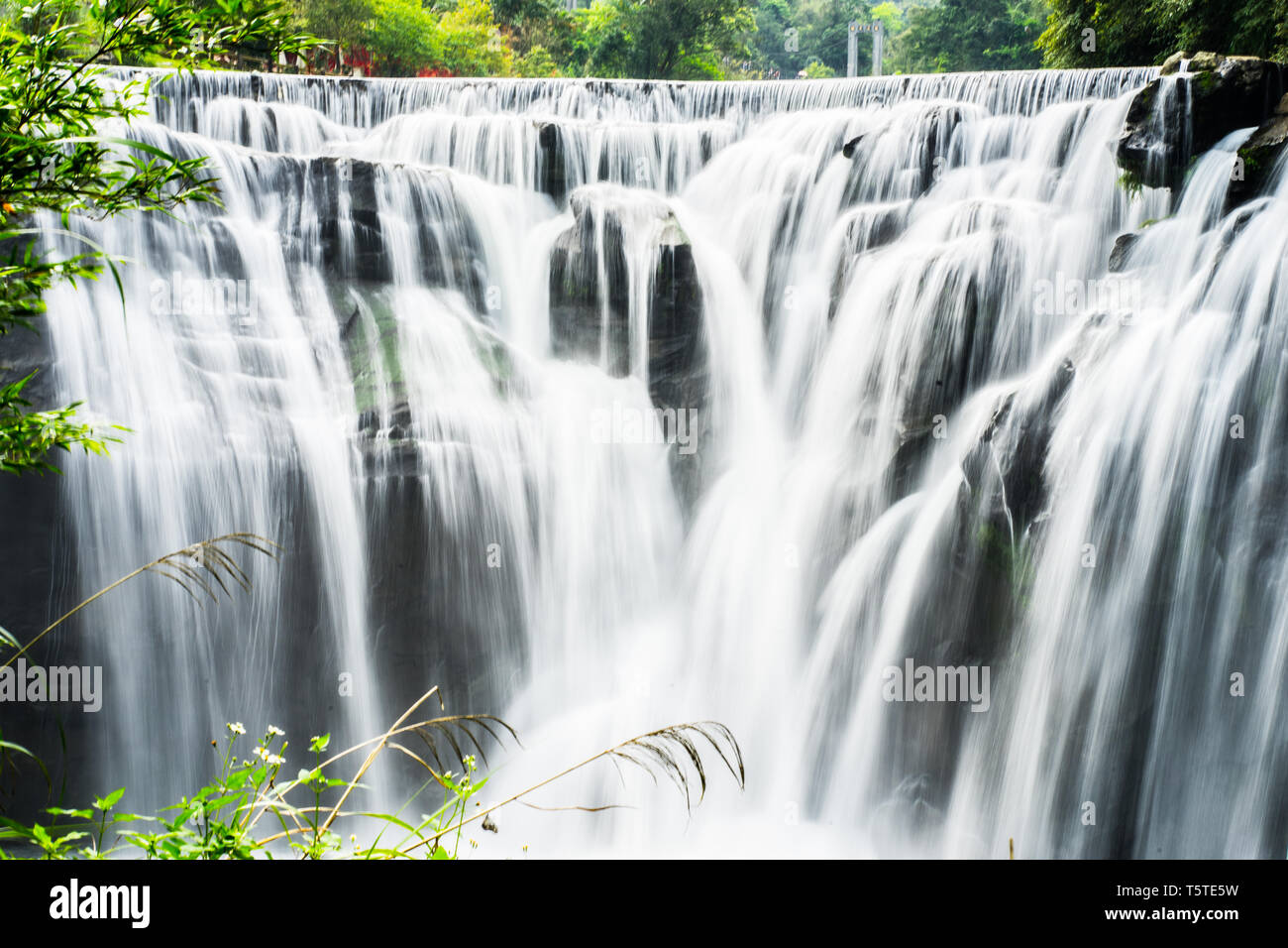 Photo of a giant waterfall Stock Photo - Alamy