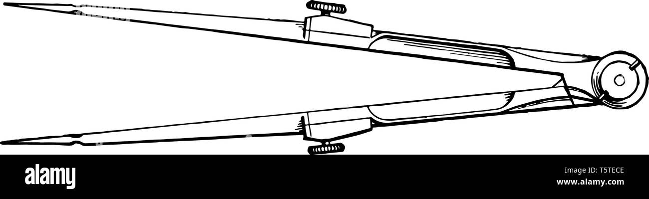 In this photo that shows the different types of compass, vintage line ...