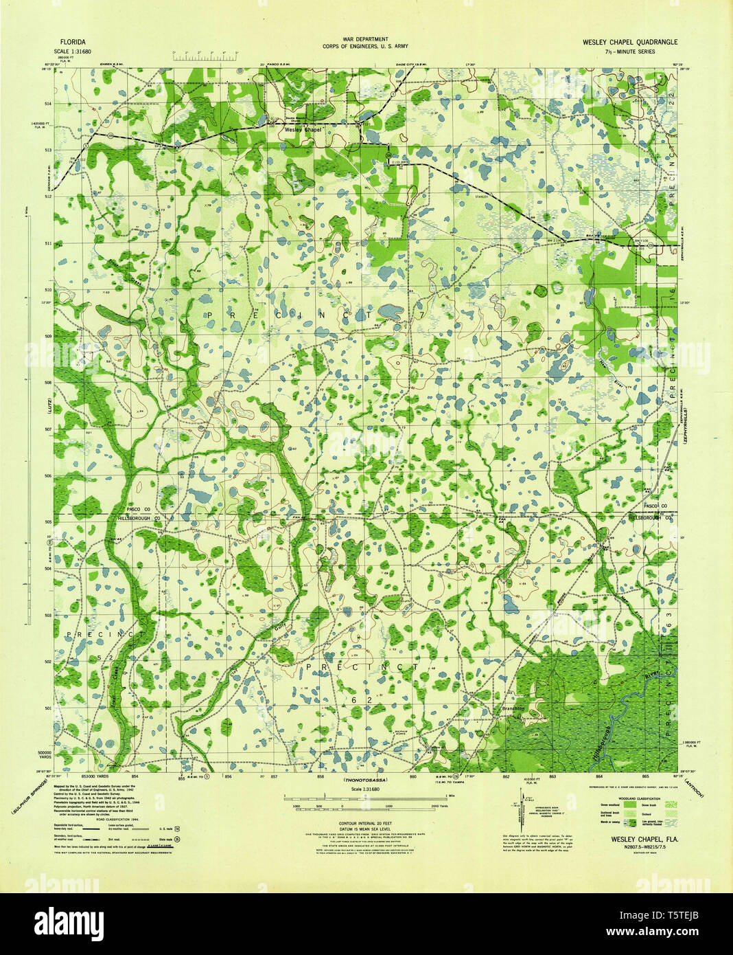 Wesley chapel map hi-res stock photography and images - Alamy