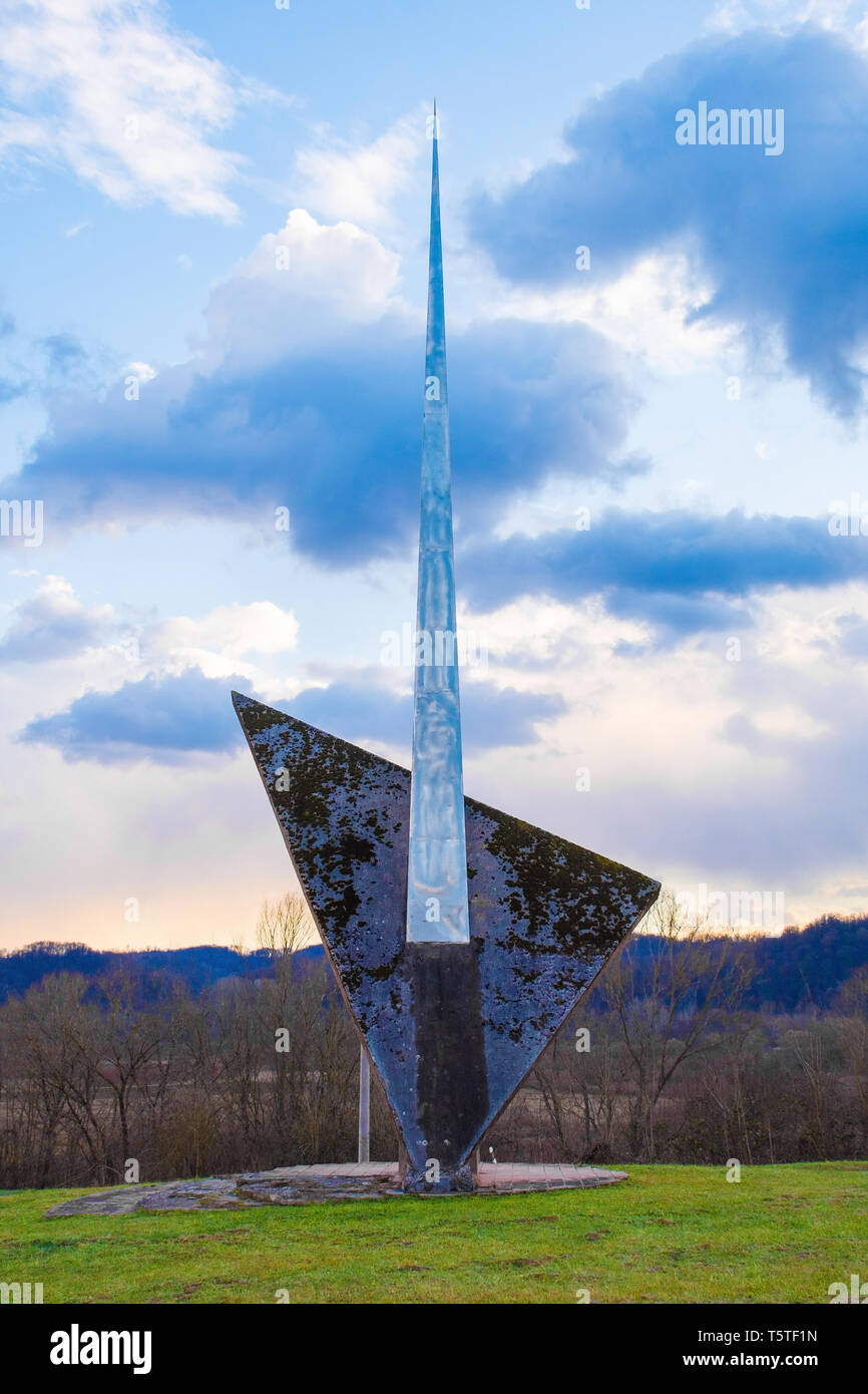 Moslavina monument hi-res stock photography and images - Alamy
