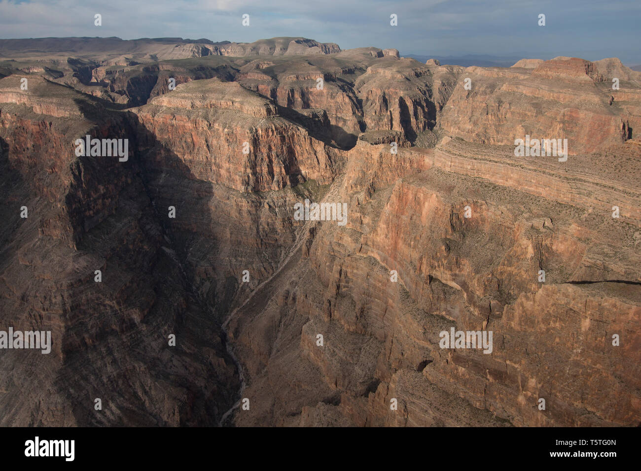 Grand canyon skywalk aerial hi-res stock photography and images - Alamy