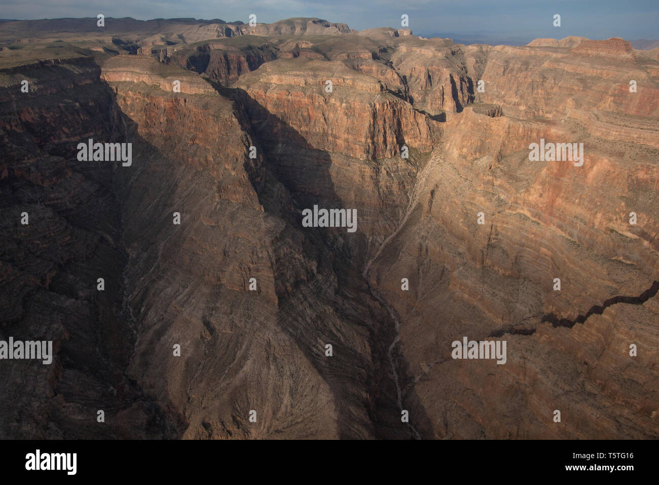Aerial of the Grand Canyon West Rim Stock Photo - Alamy