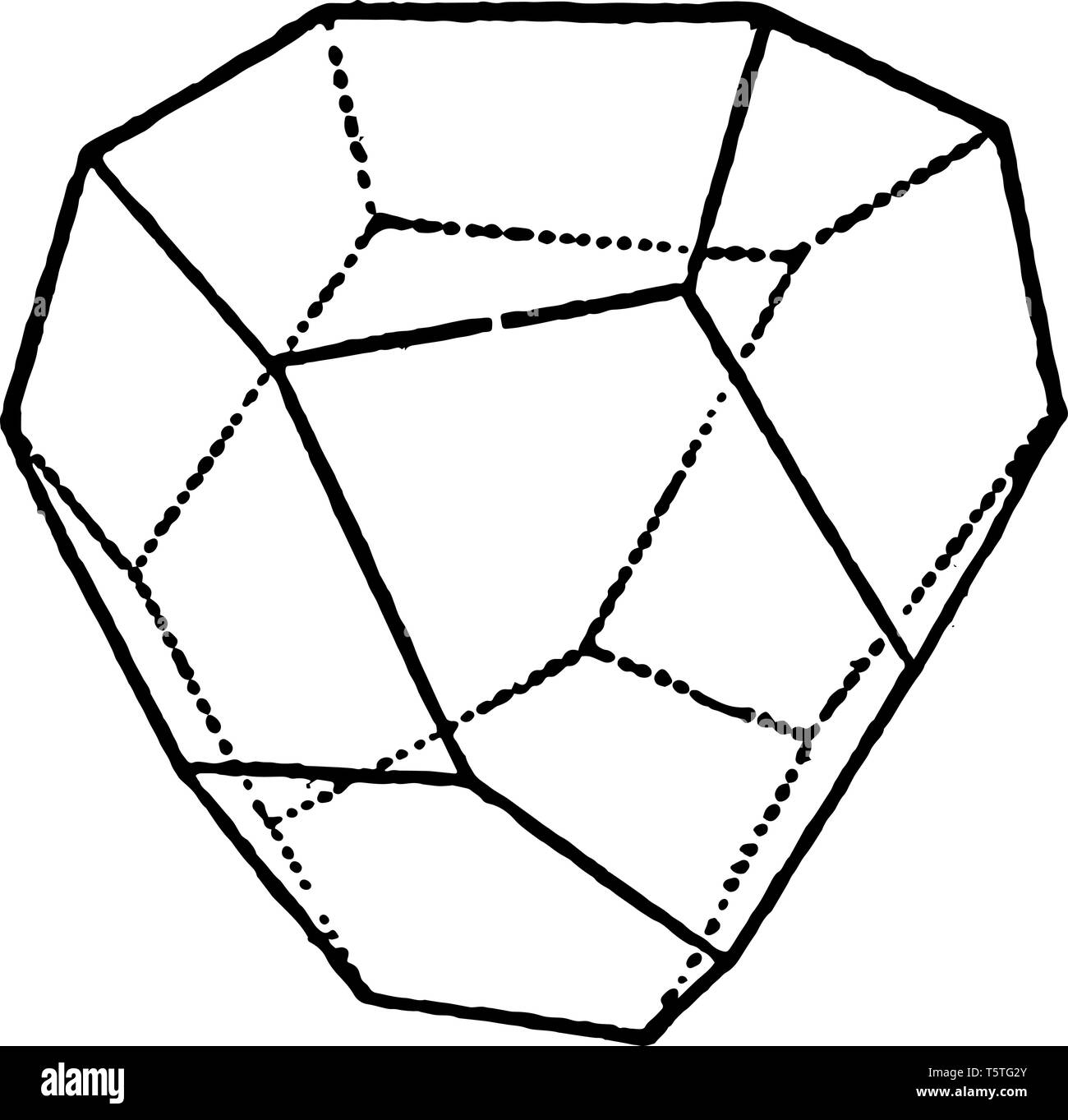 Pentagonal dodecahedron hi-res stock photography and images - Alamy