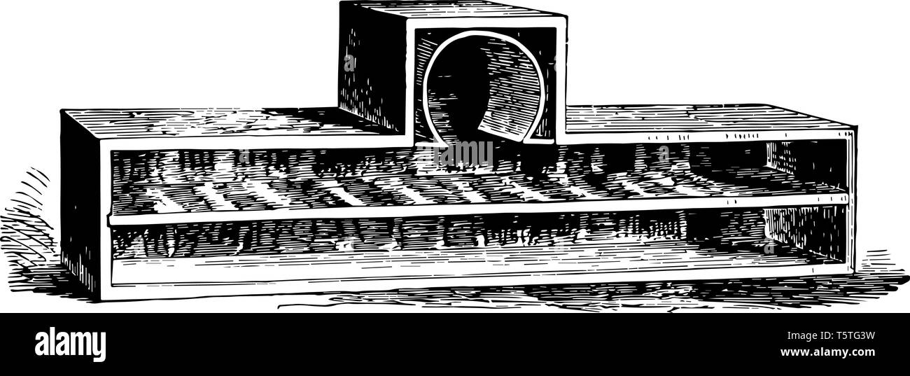 Connecticut are saved in charter box vintage line drawing Stock Vector ...