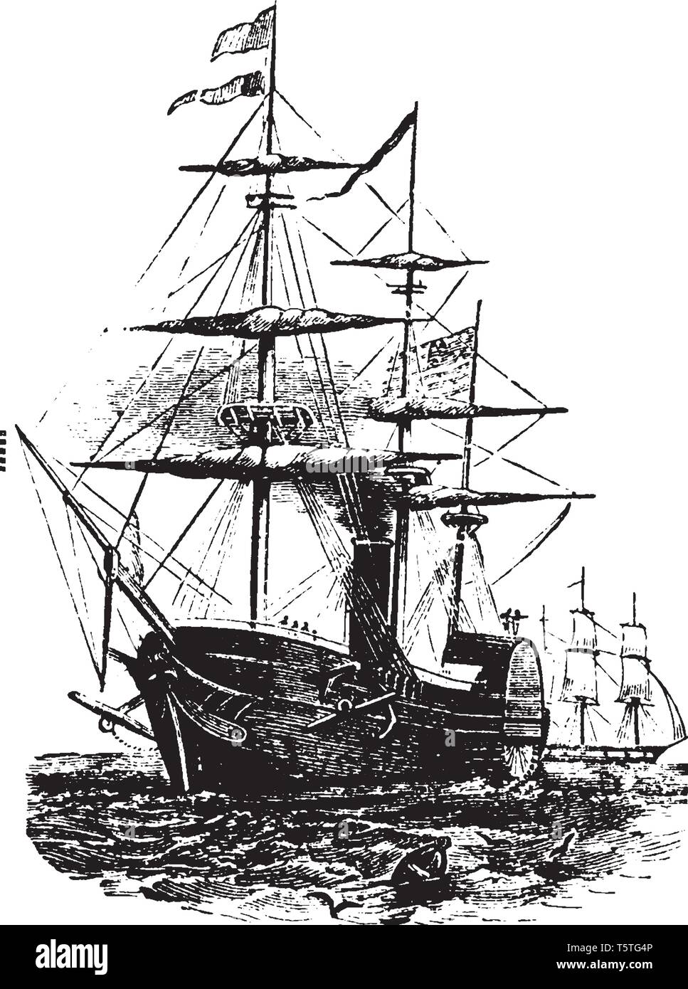 Human powered watercraft Stock Vector Images - Alamy