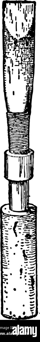 Oboe Double Reed is wrapped with wire and special string, vintage line ...