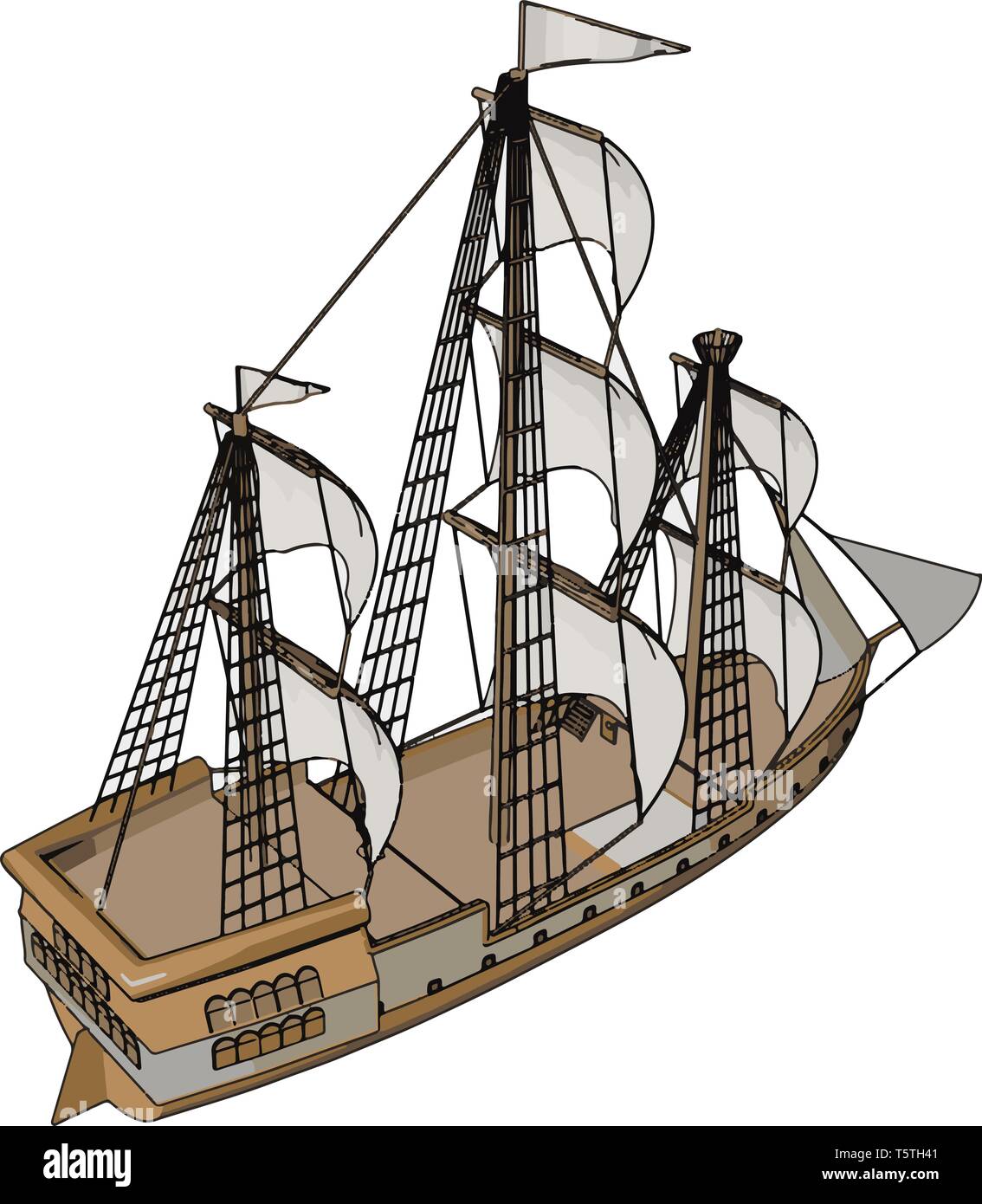 Susan constant sailing ship hi-res stock photography and images - Alamy