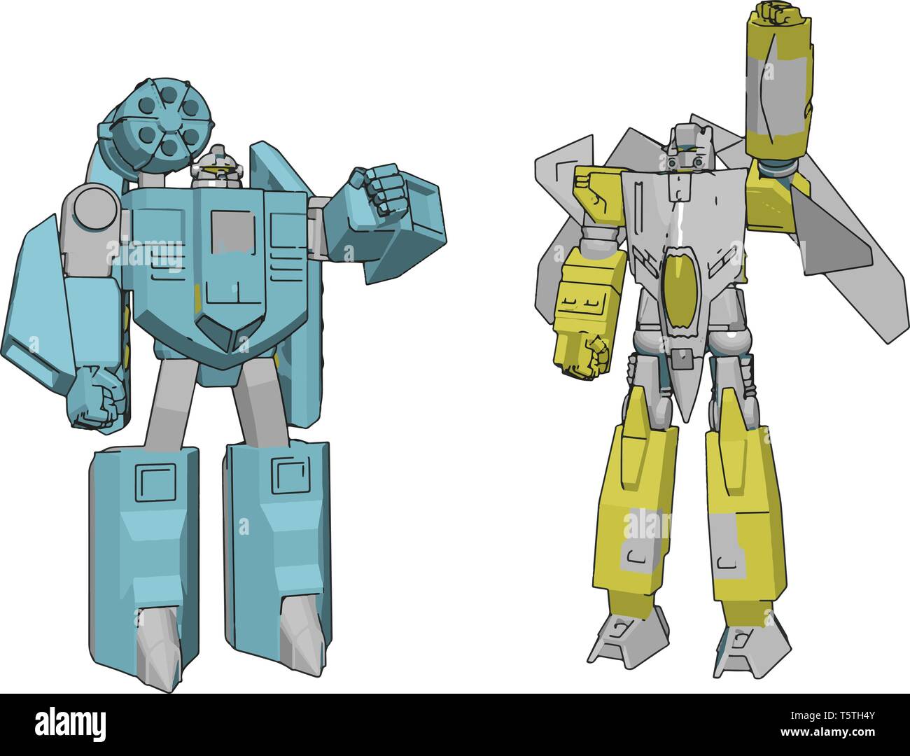 New robots artificial intelligence Stock Vector Images - Alamy