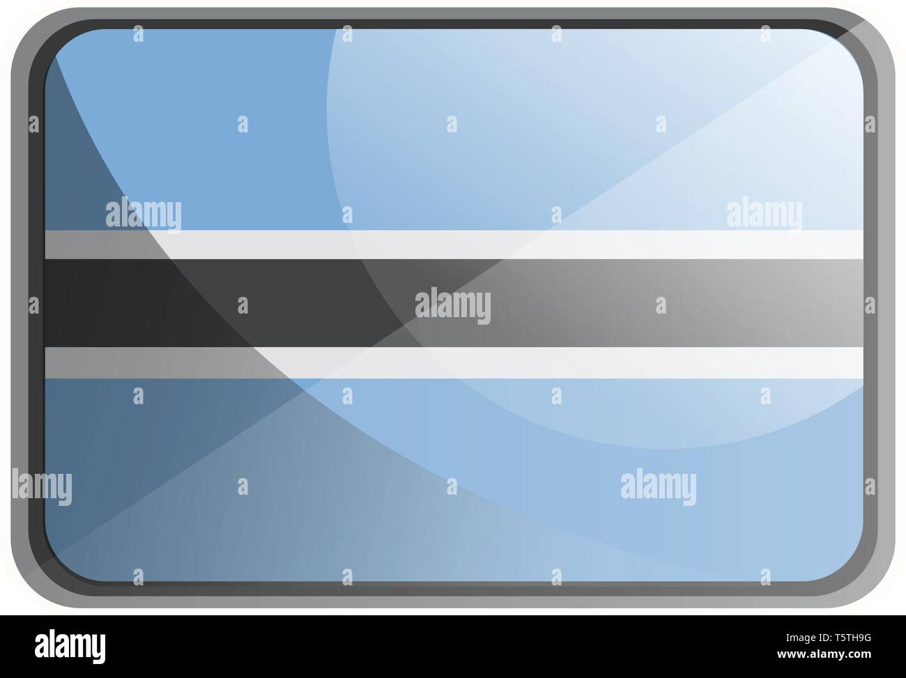 Location botswana on world Stock Vector Images - Alamy