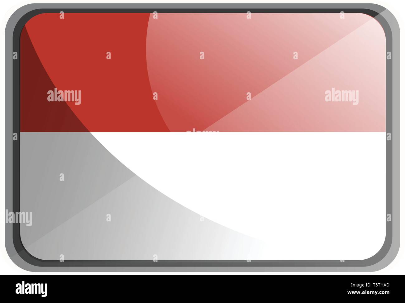 Indonesian flag red white Stock Vector Images - Alamy