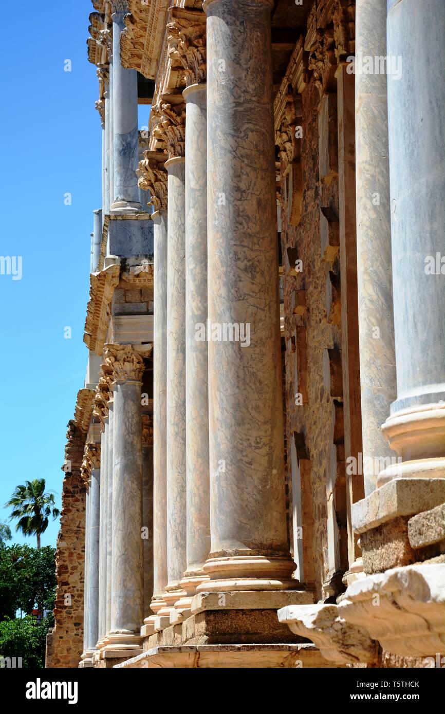 Roman ruins, columns Stock Photo - Alamy
