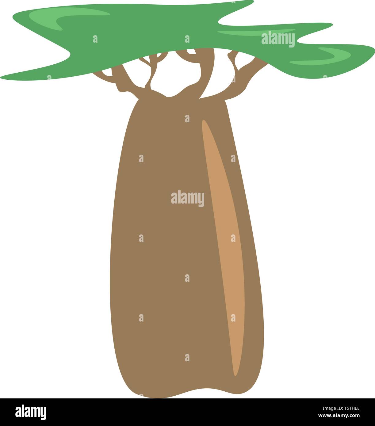 Boabab tree vector hi-res stock photography and images - Alamy