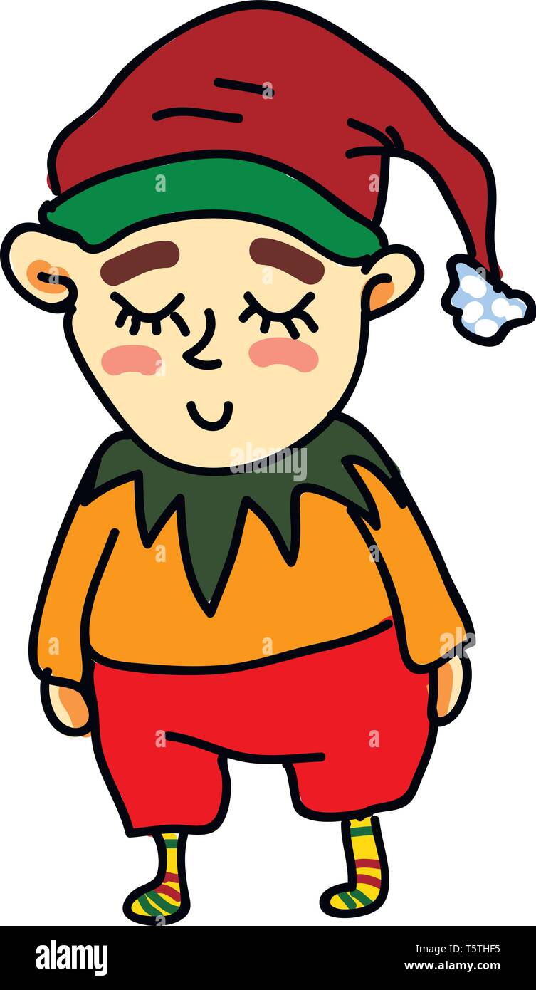 Eyes closed happiness Stock Vector Images - Alamy