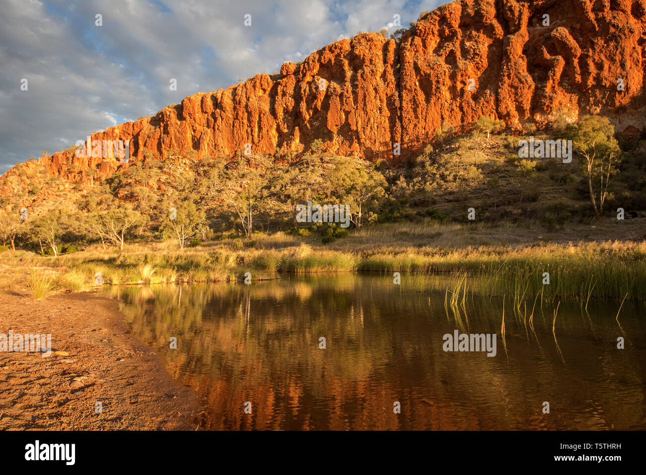 Glen Helen Gorge Stock Photo - Alamy